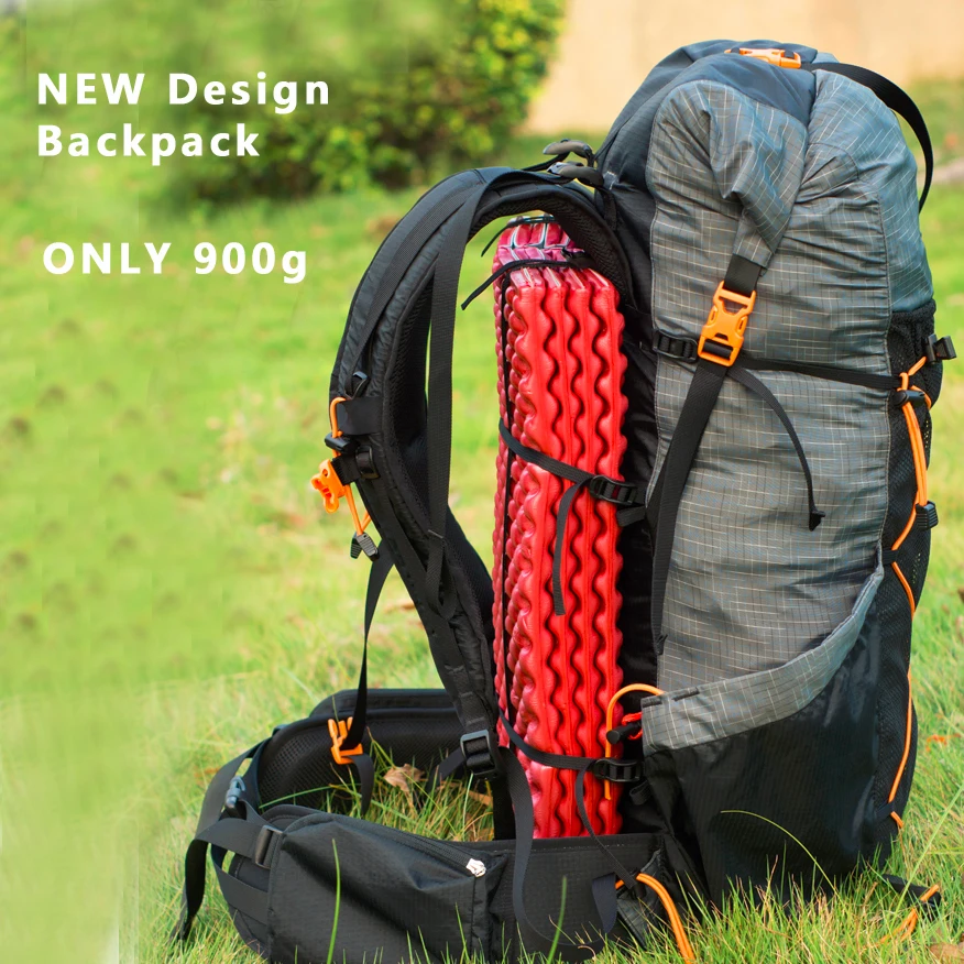 900g only Camping Hiking Backpack Sports Bag Travel Trekk Rucksack ...