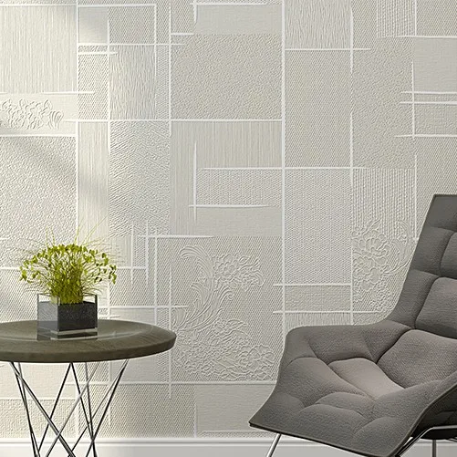 Modern Simple 3D Effect Texture Embossed Wallpaper