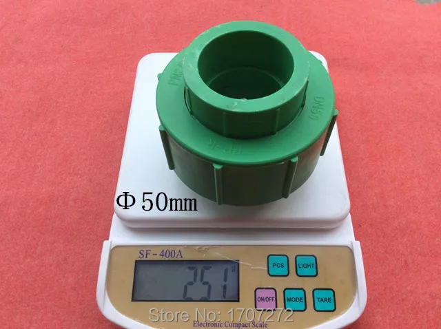 free shipping Size 50mm PPR flexible connection pipe fitting joint Pipe ...