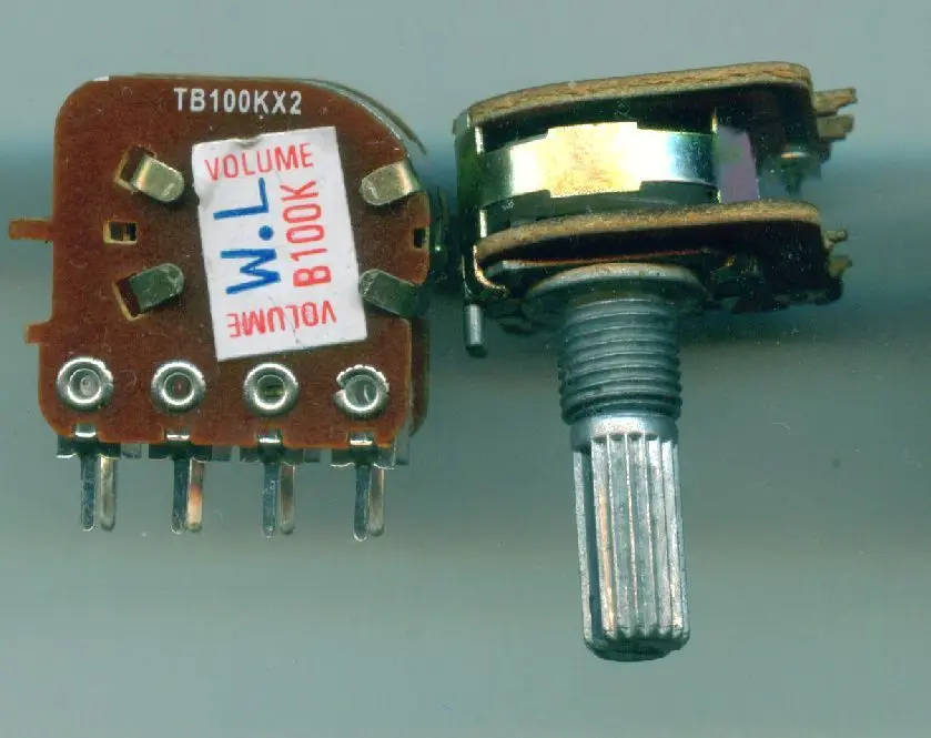 100 Karat 100 Karat potentiometer mittelanzapfung potentiometer 104 ...