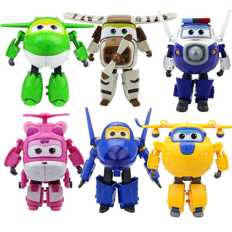 Super Wing Jimbo ABS Super Wings Deformation Airplane Transformation ...