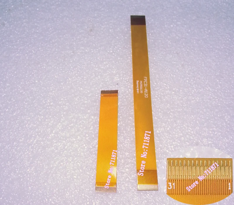 6cm 12cm 0.3 피치 31 핀 FPC 케이블 라인 간격 0.3mm 31 핀 플렉시블 인쇄 회로 0.3mm 피치 31 핀 ...