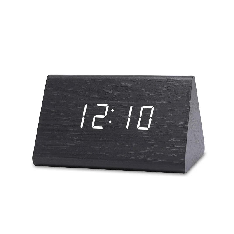 Digital wecker Modernen Zeit Datum Thermometer LED Tabelle Tischuhr ...