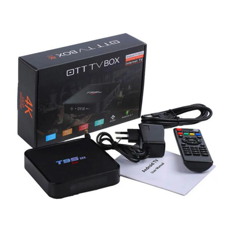 ANDROID SMART TV BOX T95M QUAD CORE 2GB 8GB 6.0 - AutoPlay