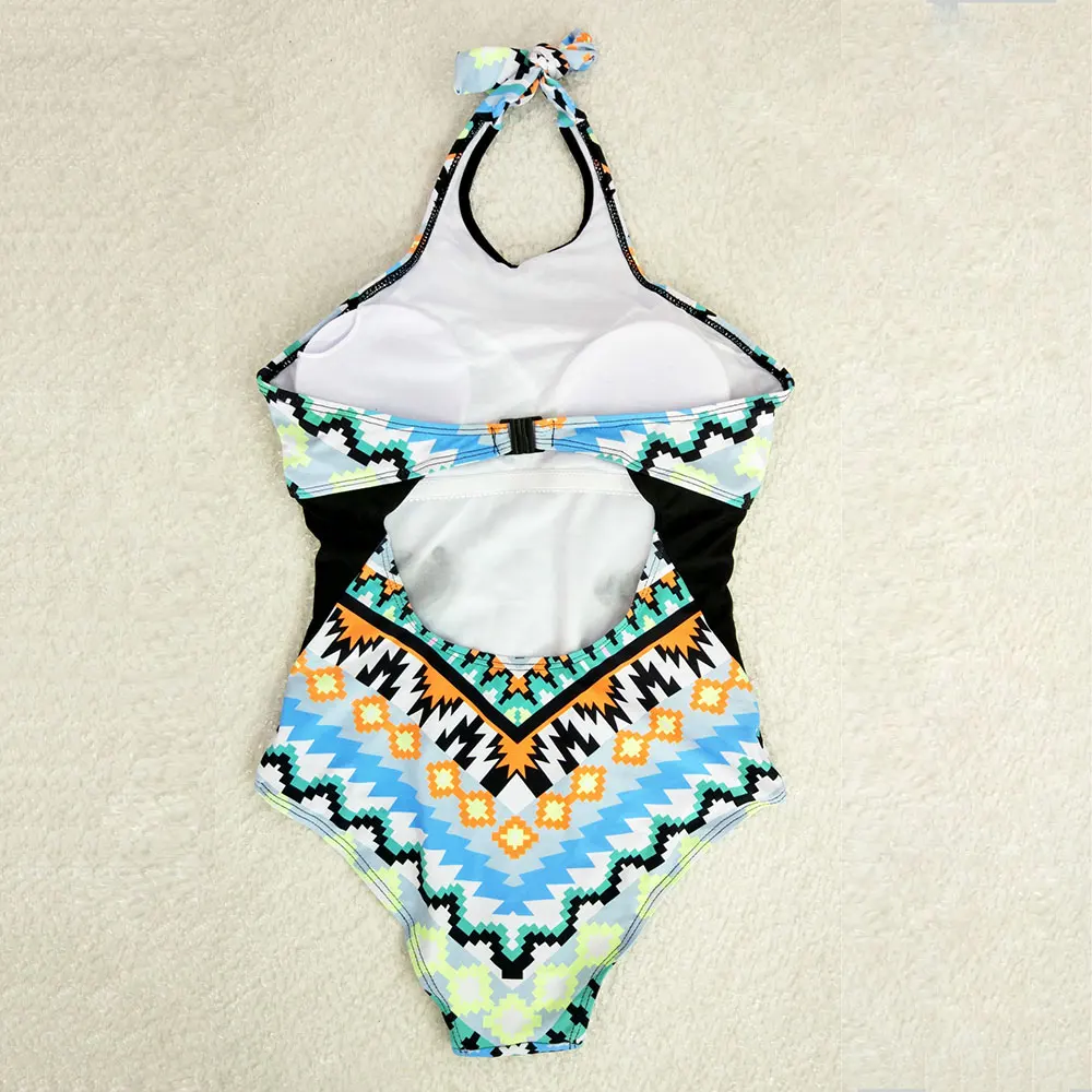 Discount Up to 50% HELLO BEACH Summer One Piece SwimSuit Printed ...