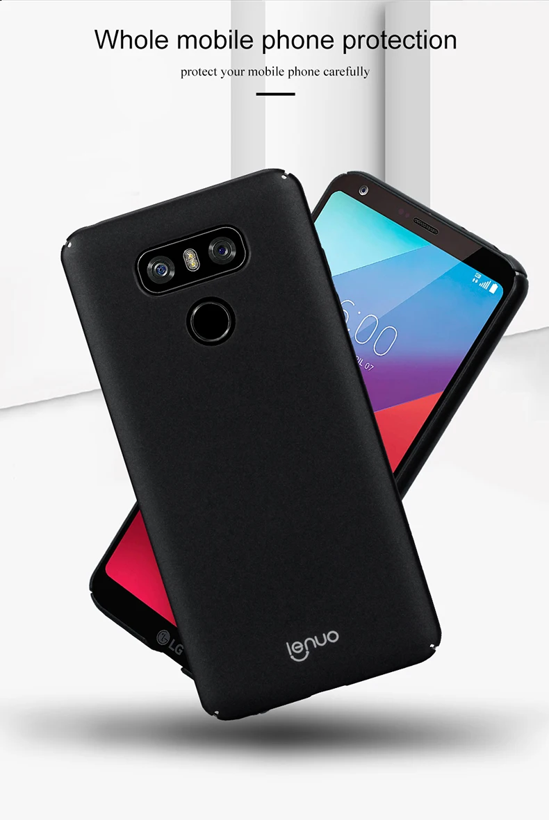 For LG G6 Case Original Lenuo LeDun Seris Light Silky Touch Feel Soft ...
