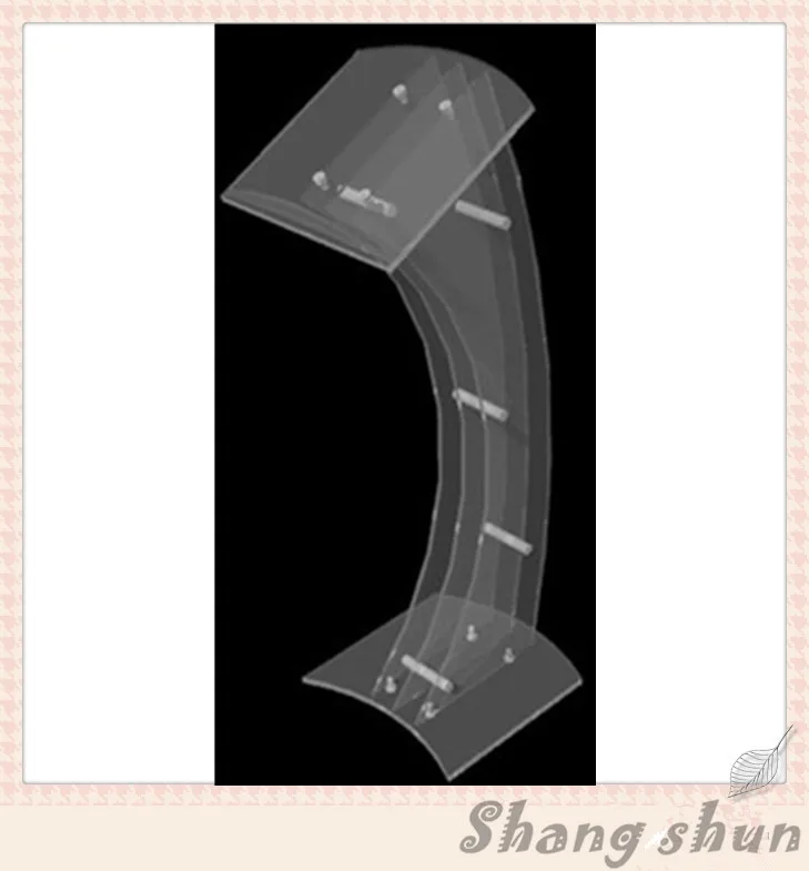 Clear Modern Lucite Lectern Church Pulpit Lectern Podium Rostrum ...