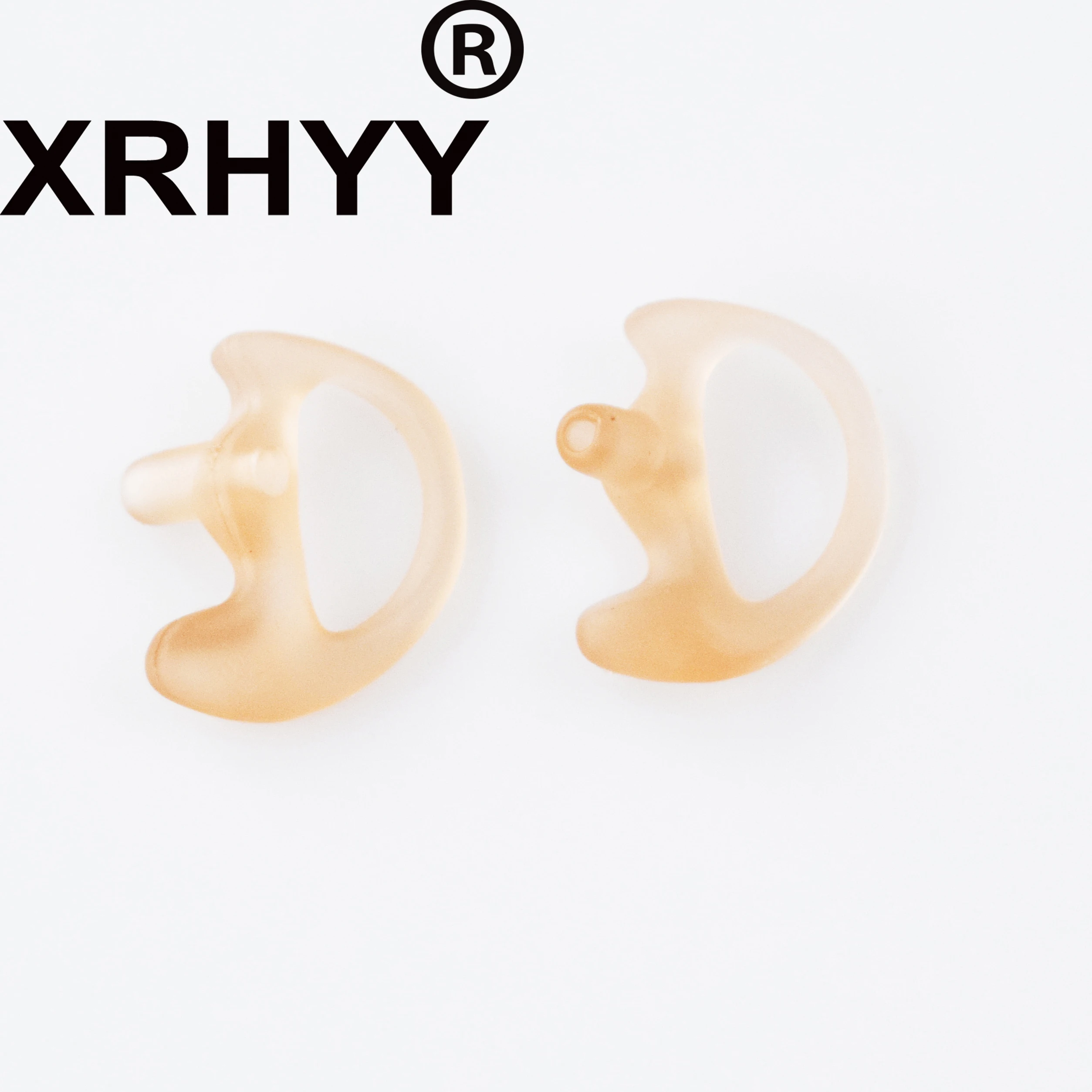 Fleshcolor-1-Pair-Large-Silicone-Earmold-Earbud-for-all-Two-Way-Walkie ...