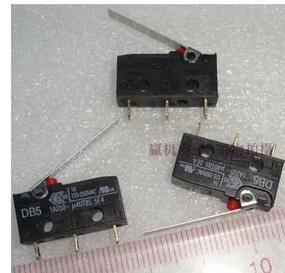 5 uds. Micro Switch serie DB5 touch con una palanca larga/botón/límite ...