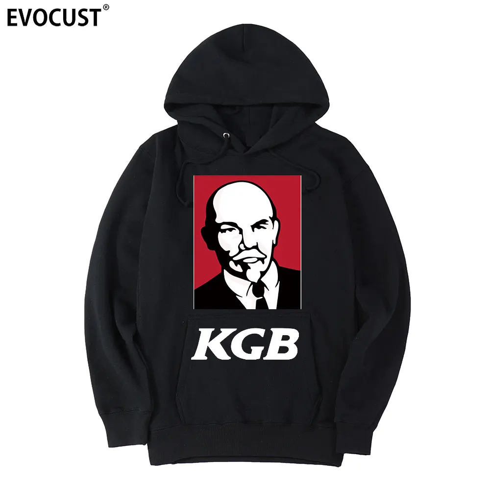 LENIN KGB CCCP KFC FUNNY men Hoodies Sweatshirts women unisex Combed ...