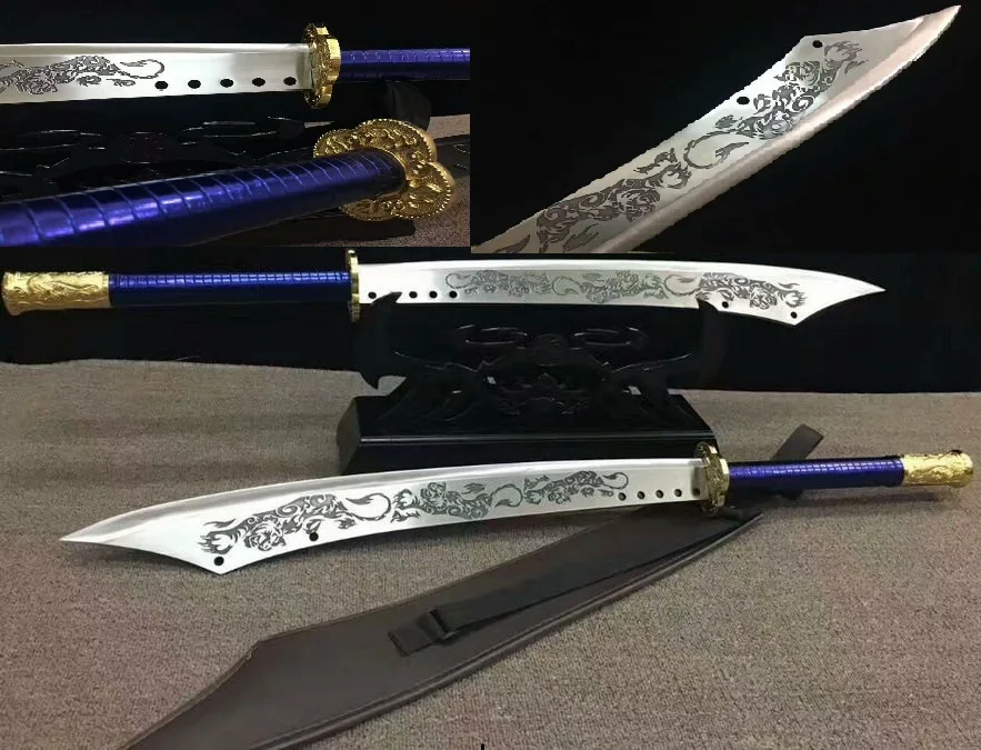 High Quallty Real Chinese Saber Broadsword Sword Katana Sharpen High ...