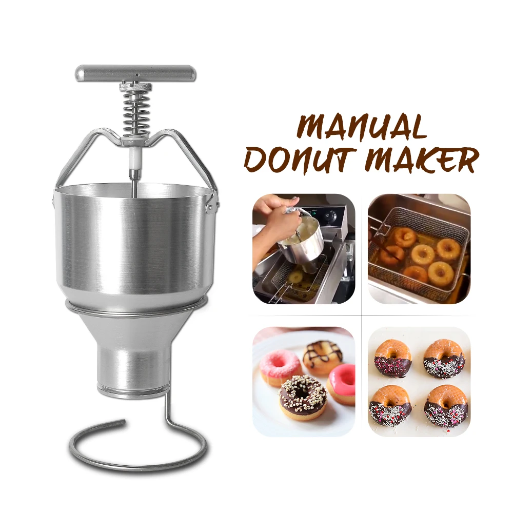 ITOP-2-5L-Manual-Donut-Maker-Stainless-Steel-Doughnut-Batter-Dispenser ...