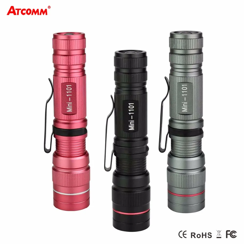 Q5-LED-Flashlight-800-Lumen-IP65-Waterproof-3-Modes-Zoomable-Focus-LED ...