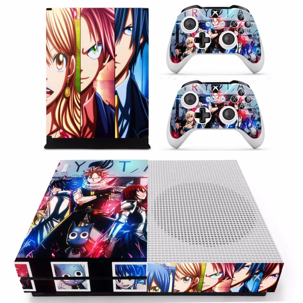 Fairy Tail Skin Sticker for Xbox One S Console and Controllers ...