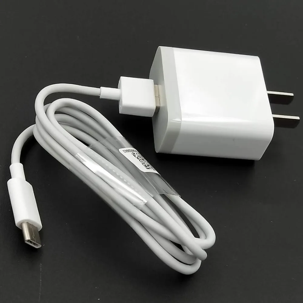 Xiaomi Redmi Note 7 Pro Usb Charger Us Wall Plug Quick Charger Type C ...
