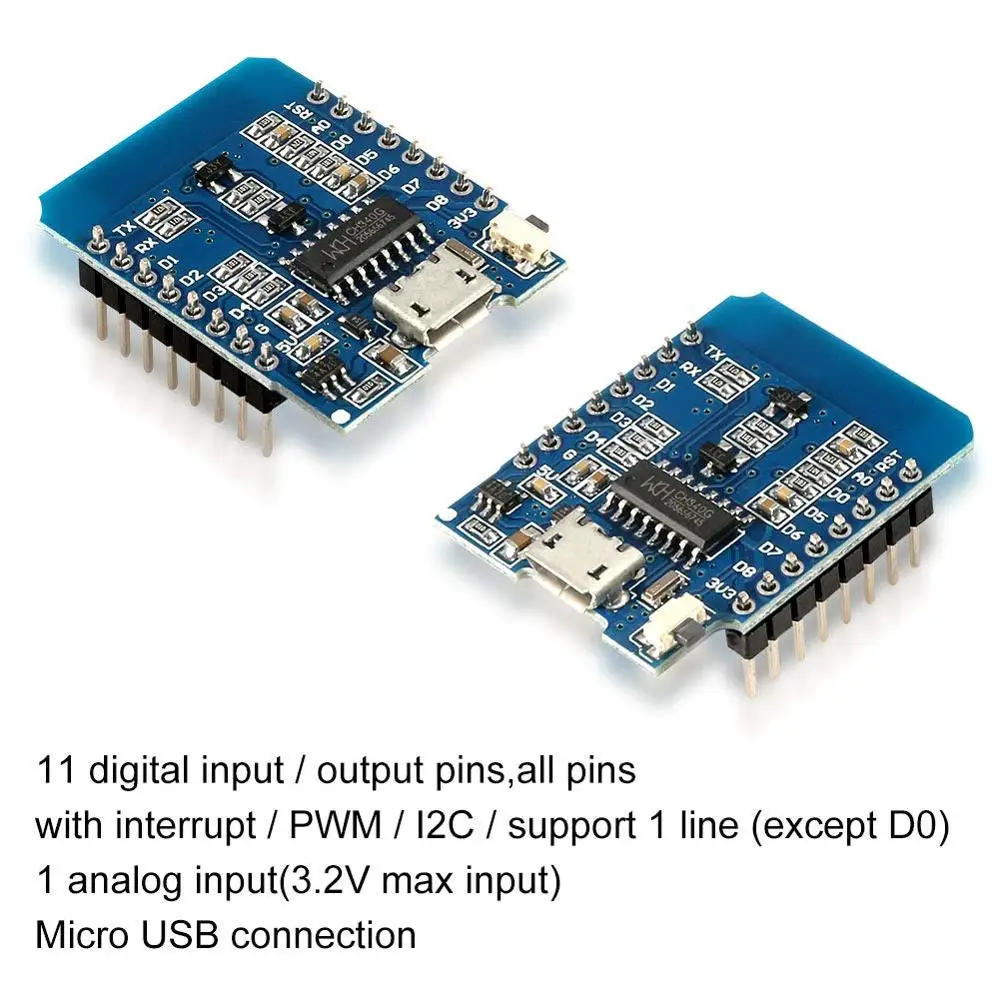 ESP8266 ESP 12 ESP12 ESP 12F Mini Module Wemos D1 Mini WiFi Development ...