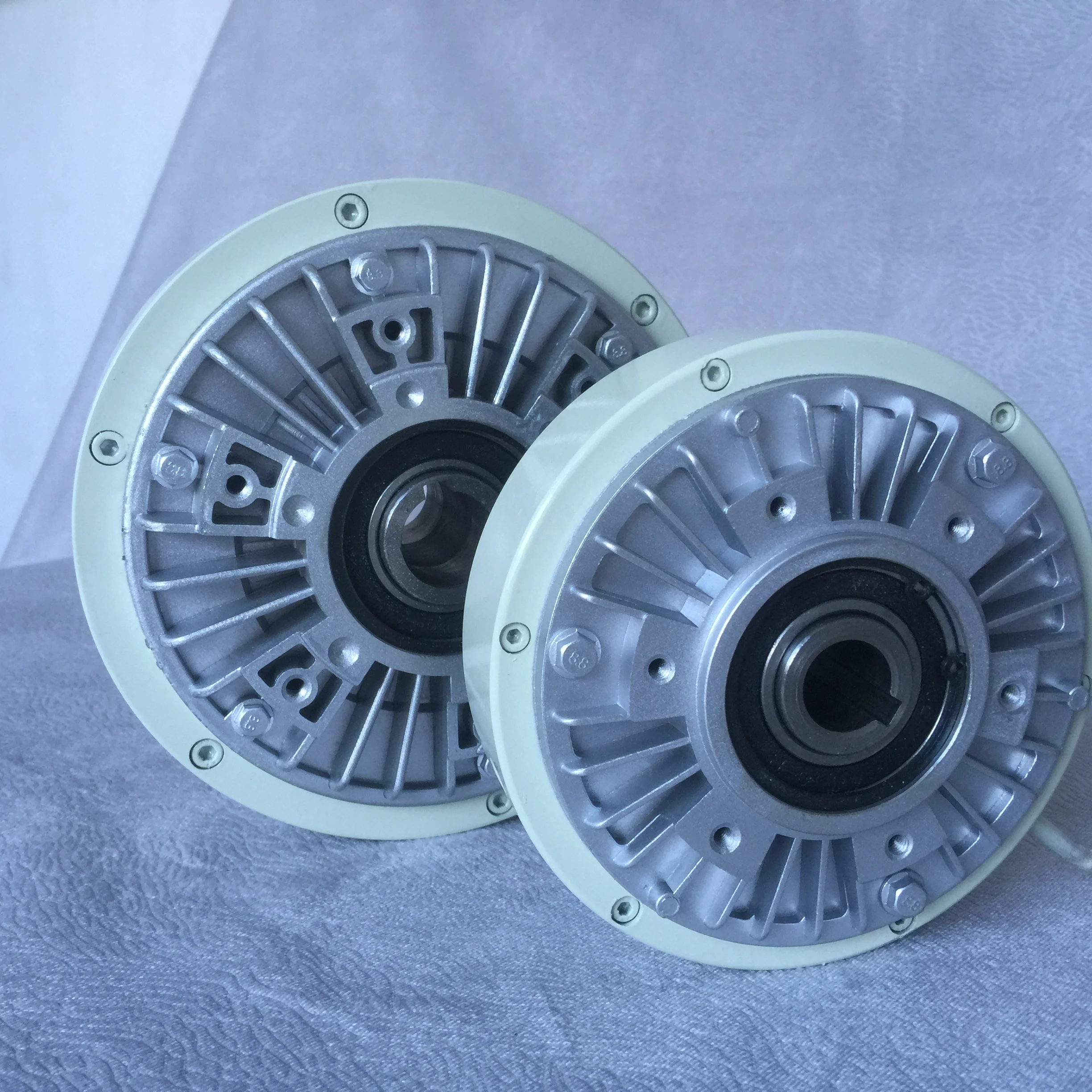 Hollow Shaft Brake 0.6-40kg Magnetic Powder Clutch 24V Tension ...