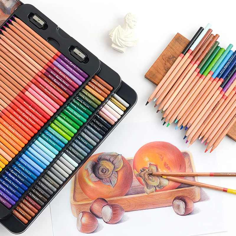 Marco-Renoir-24-36-48-72-100-color-oily-professional-art-color-pencil ...