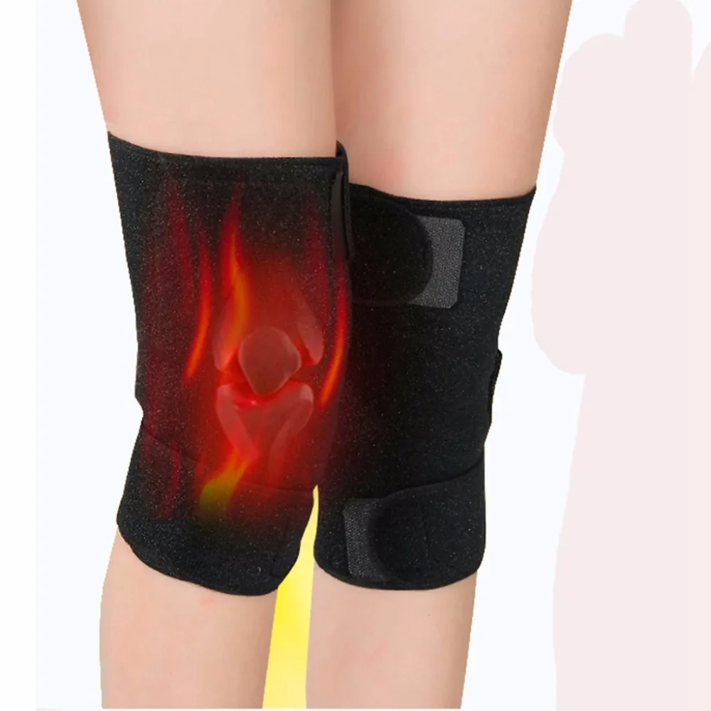 Self heating Elastic Support Brace Kneepad Adjustable Patella Knee ...