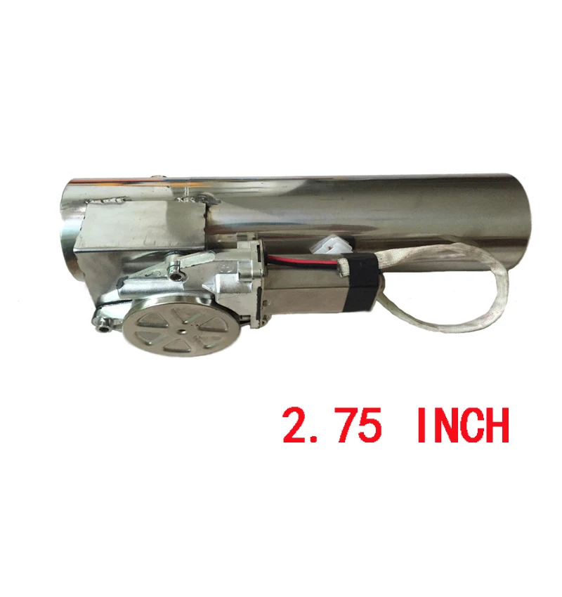 Electric Exhaust Cut Out Valve With Remote Control Universal Muffler 2. ...