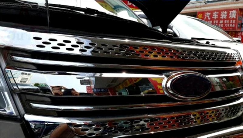 Front center grille grill 3pcs For Ford Explorer 2011 2012 2013 2014 ... Front center grille grill 3pcs For Ford Explorer 2011 2012 2013 2014 ...