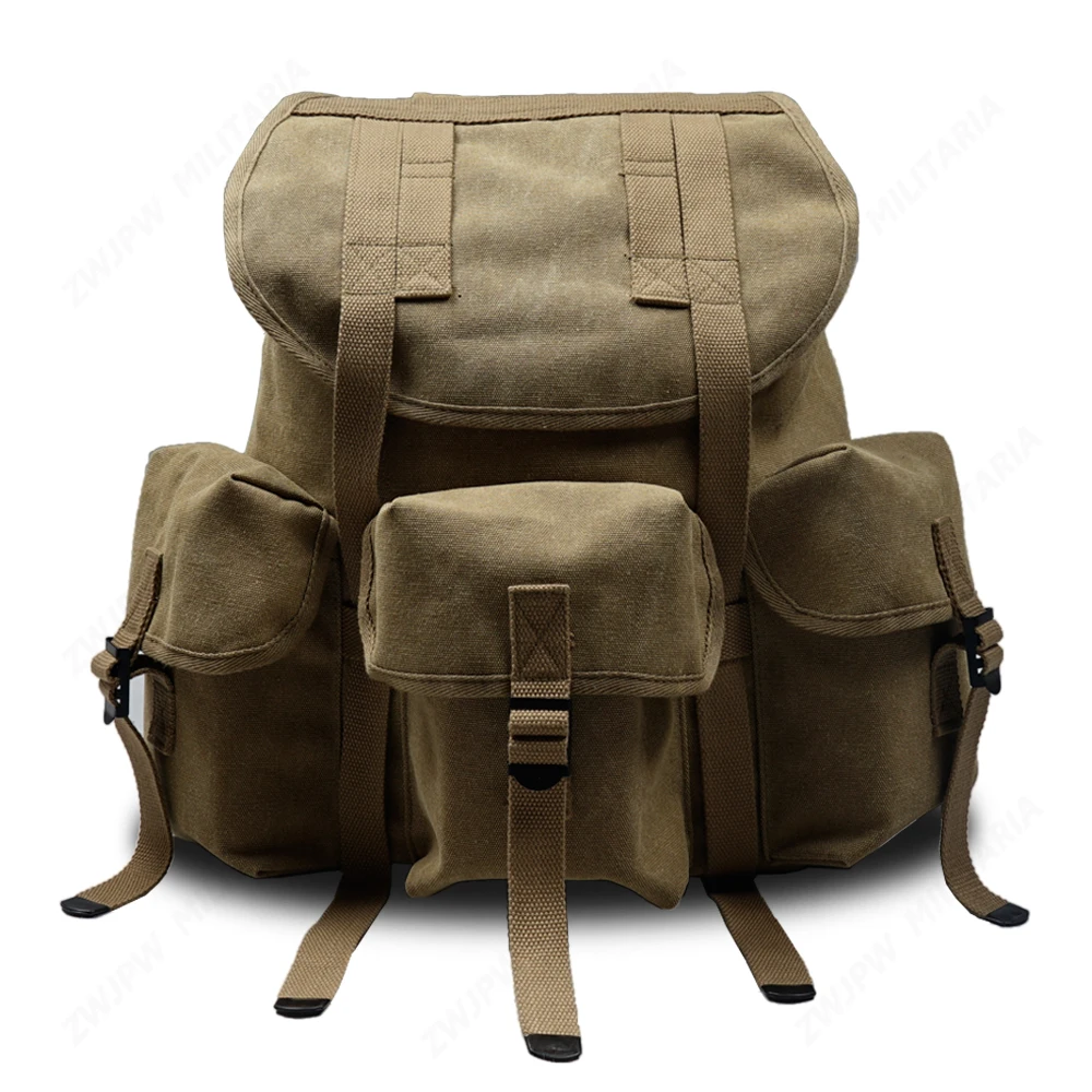 WW2 WWII US Army Musette M14 Military Haversack Sailcloth Backpack ...