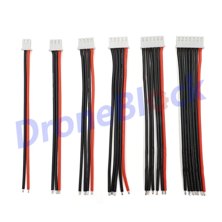 5pcs / A Lot 2s 3s 4s 5s 6s Lipo Battery Balance Charger Plug Line/wire ...