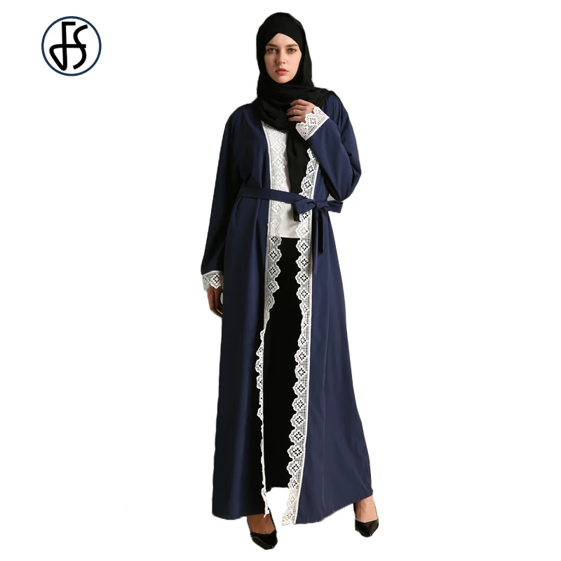 FS Adult Islamic Malaysia Robe Abayas Dubai Turkish Arab Dress Robes ...