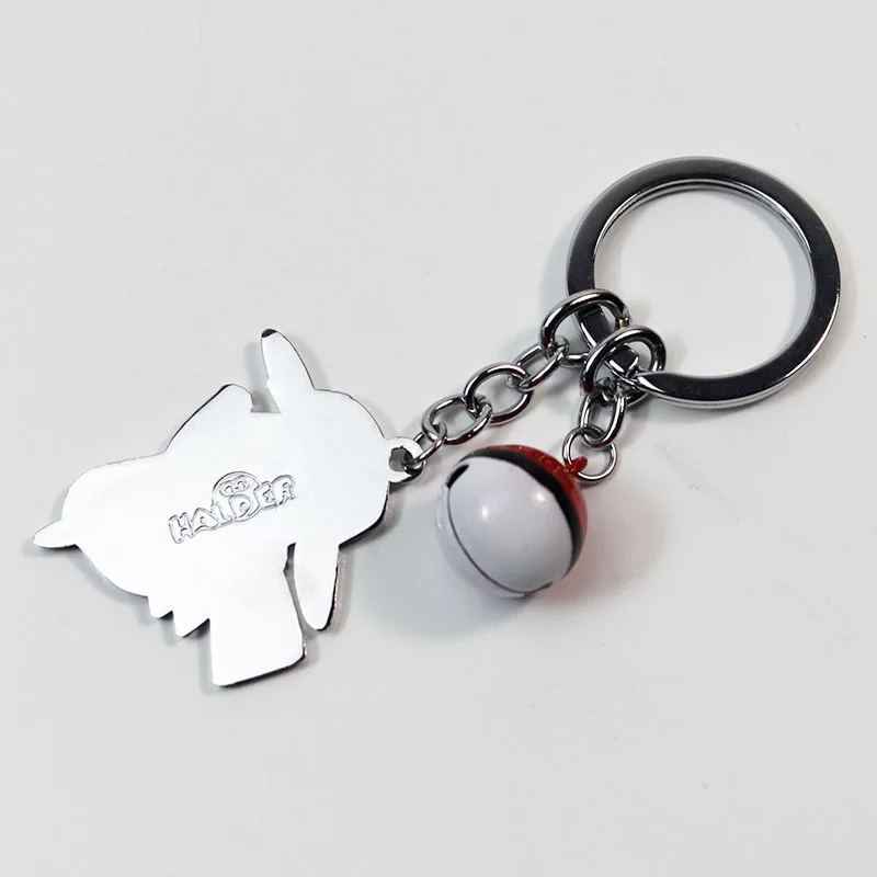 Pokemon Pikachu Anime Metal Keychain - KawaiiMerch.com