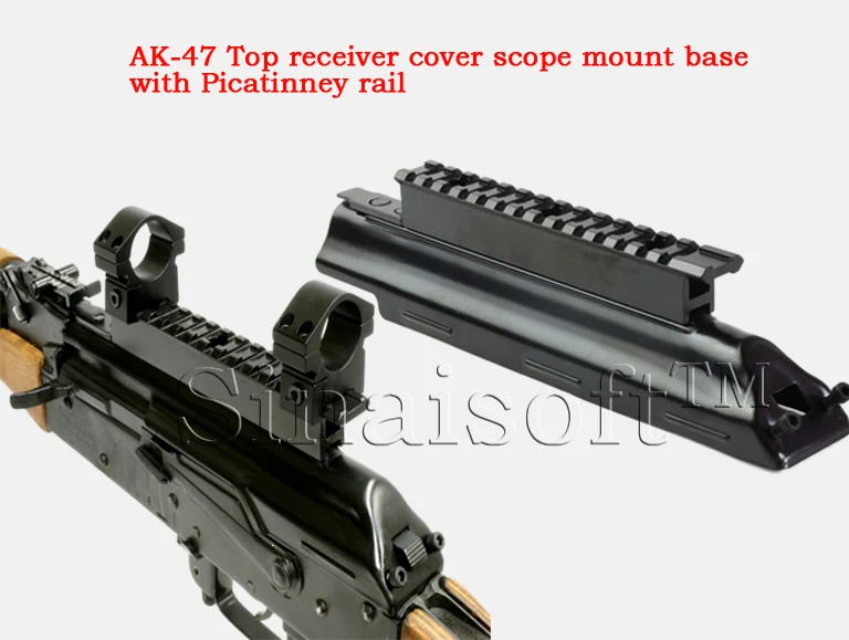 Ak47 Mak90 Top Receiver Cover Scope Mount Base Dust Cover With ...