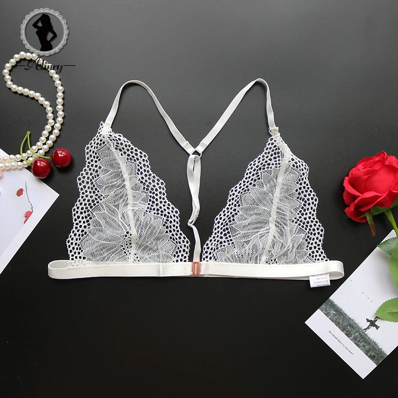 Alinry Sexy Bra Seamless Women Lace Bralette Lingerie Wire Free