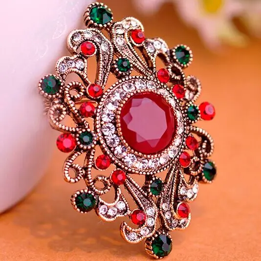 Fashion-Turkish-Brooches-Bouquet-Colares-Women-Bridal-Accessories-Resin ...