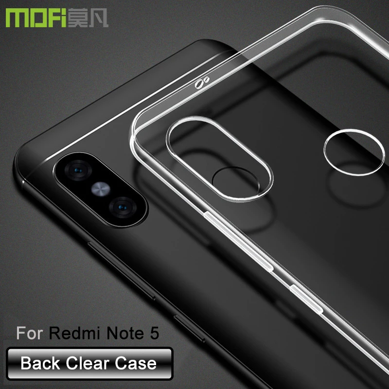 Xiaomi Redmi Note 5 case MOFi redmi Note5 clear cover silicon Xiomi ...