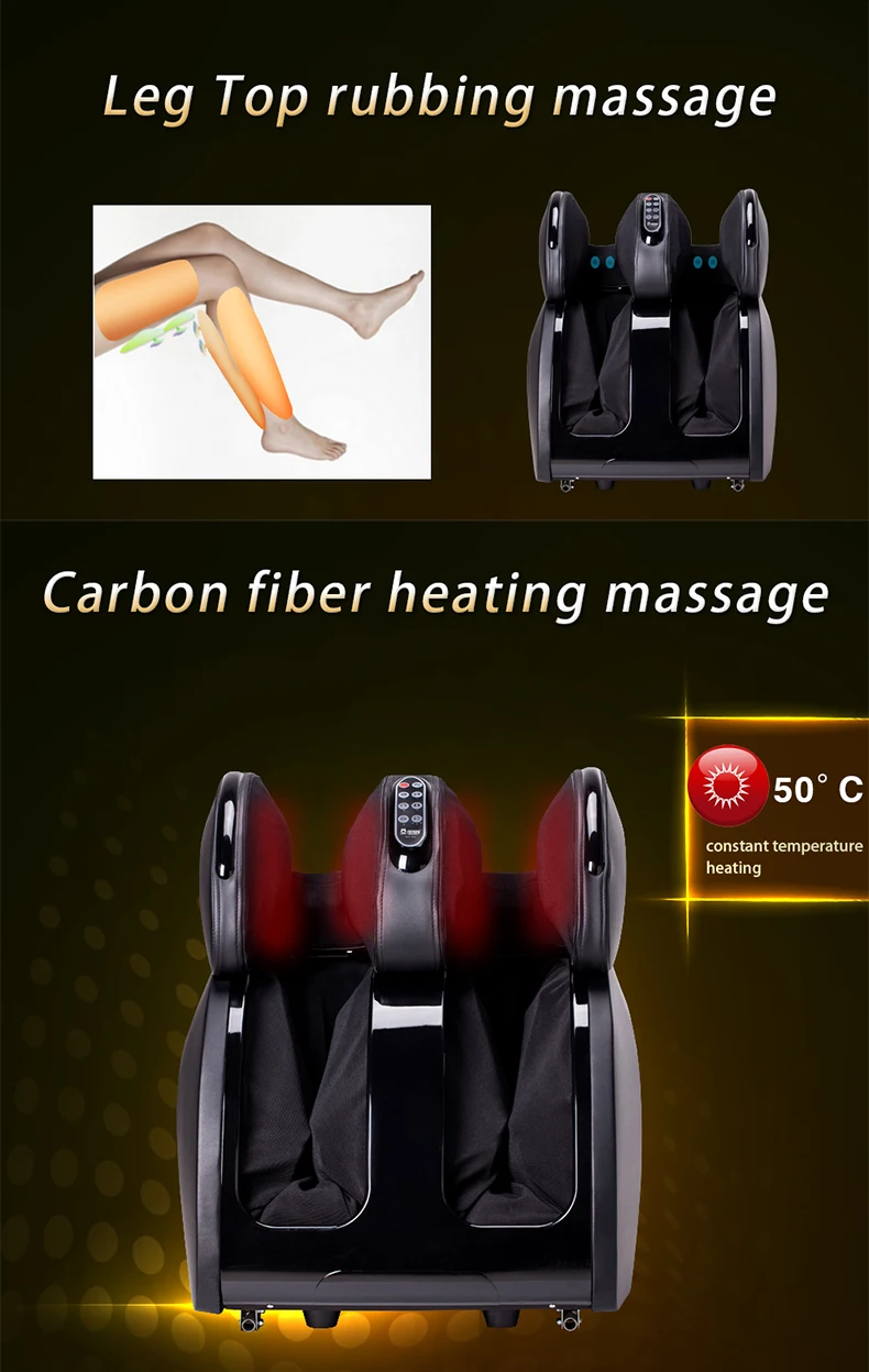 Jinkairui Electric Vibrating Foot Massager Infrared Heating Knee Leg