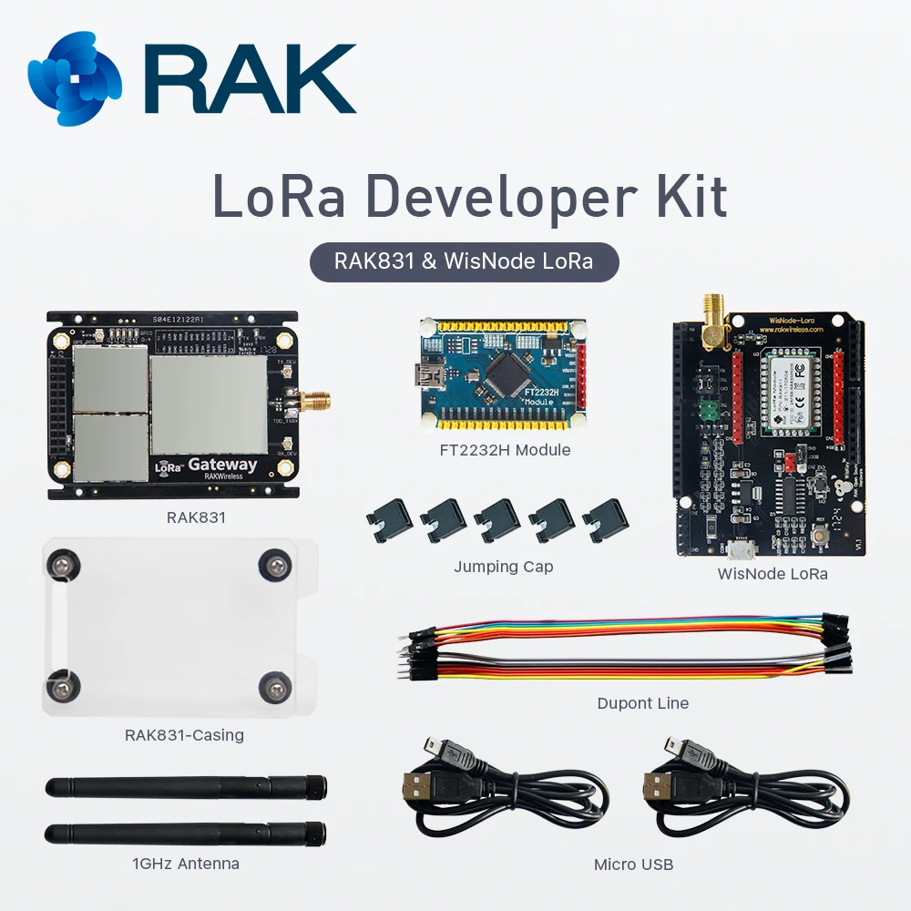 Aliexpress.com : Buy LoRa Developer Kit, RAK831 LoRa/LoRaWan Gateway ...