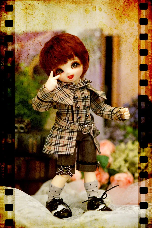 OUENEIFS Pongpong Littlefee Fairyland 1/6 doll resin body model baby girls boys dolls eyes High ...