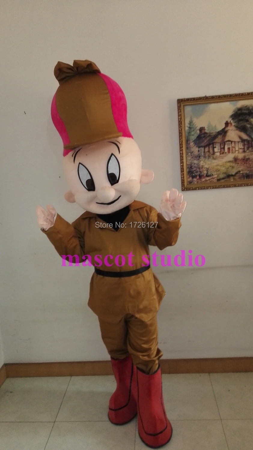 Elmer Fudd Mascot Egghead Cartoon Costume Custom Fancy Costume Anime ...