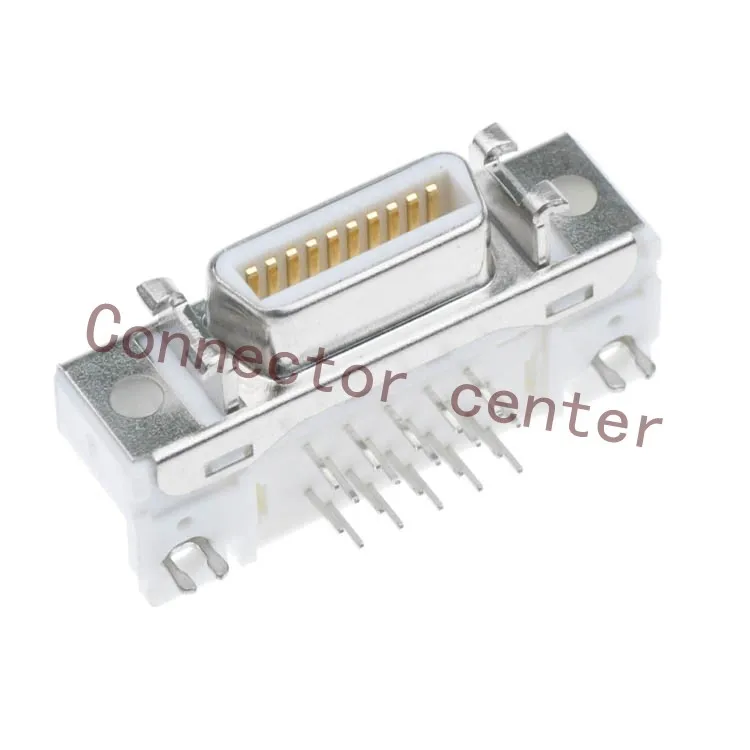 SCSI MDR 커넥터 3M 20Pin 1.27 피치 직각, 오리지널 10220 52A|connector module ...