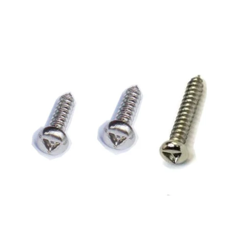 M3 Stainless Triangle Socket Round Head Self tapping Screw Flat Bolt ...