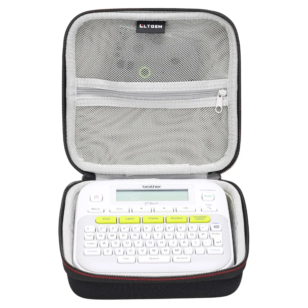 LTGEM Hard Carrying Case for Brother P-Touch PT-D210 Label Maker