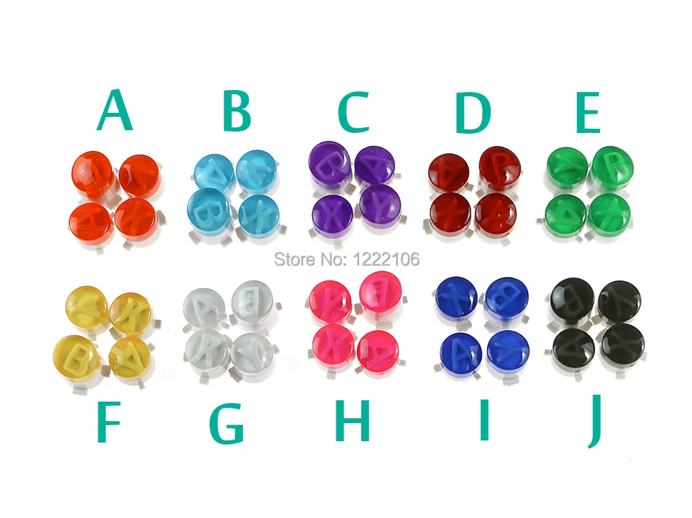 1set-For-Microsoft-Xbox-One-XBOXONE-Wireless-Wired-Controller-ABXY ...