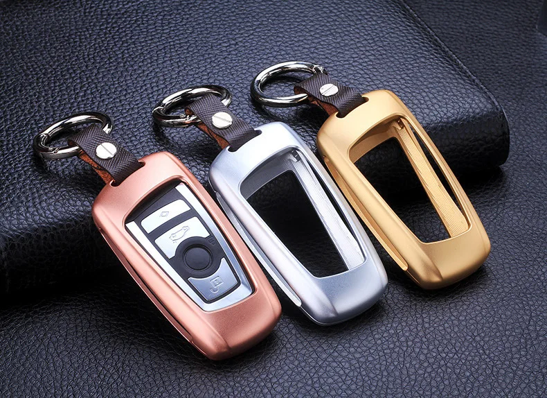 Aluminium Car Key Case Cover for BMW 520 525 f30 f10 F18 118i 320i 1 3 ...