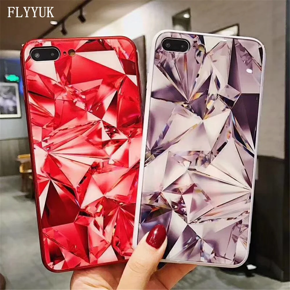 FLYYUK Fashion Luxury Diamond Mobile Phone Case For Iphone X Shiny ...