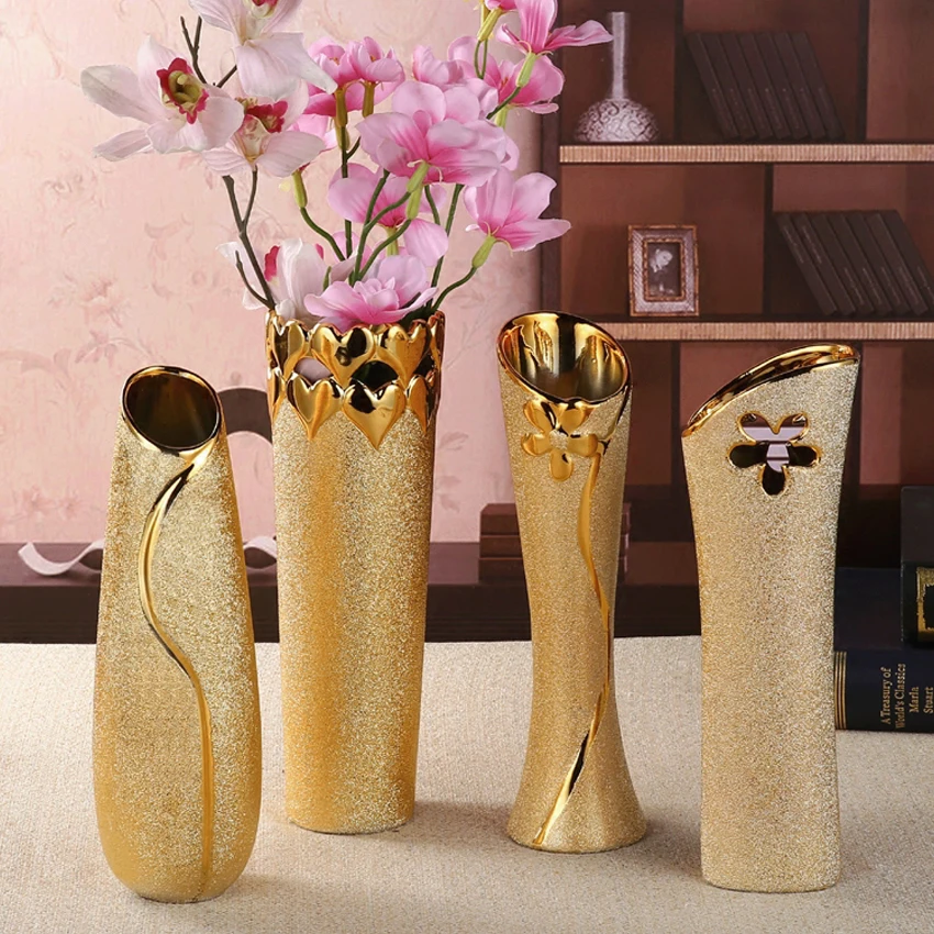 European Fashion Modern ceramic vases desk accessories, crafts, flower ...