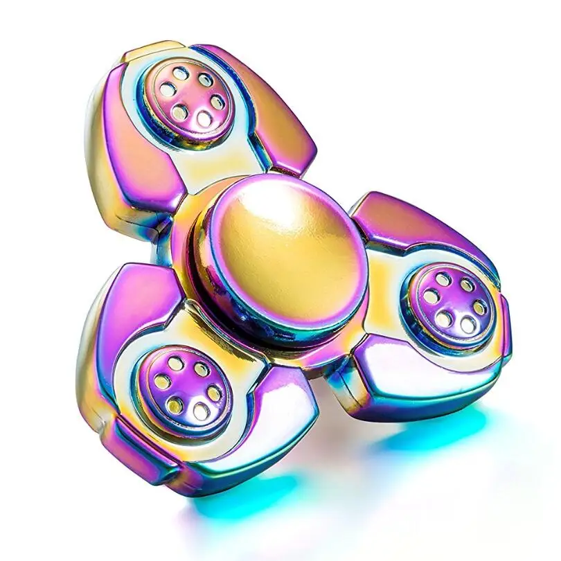 Metal Hand Spinner Fidget Spinner Stress Cube Hand Spinners Focus ...