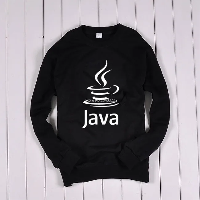 for man and woman Programmers JAVA Terry sweatshirt programming it fans ...