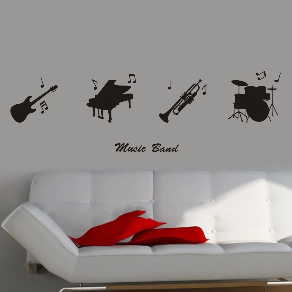 New music band Musical instruments guitar piano trumpet drums music ...
