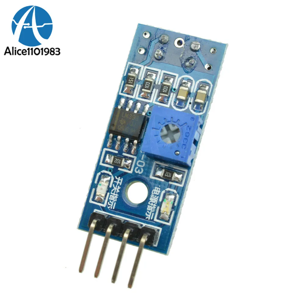 2pcs Tcrt5000 Infrared Reflective Ir Photoelectric Switch Barrier Line Track Sensor Module For 3148