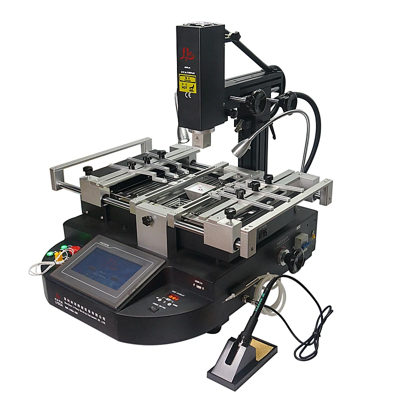 LY HR560C Hot Air Welding Machine BGA Motherboard Reballing Station ...