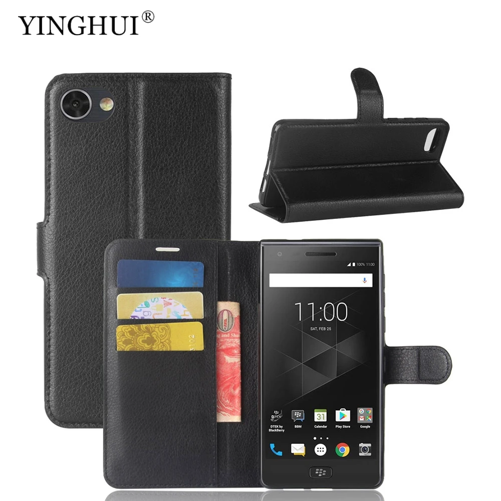 Flip Case for BlackBerry Motion 5.5" Wallet Leather Cover For ...